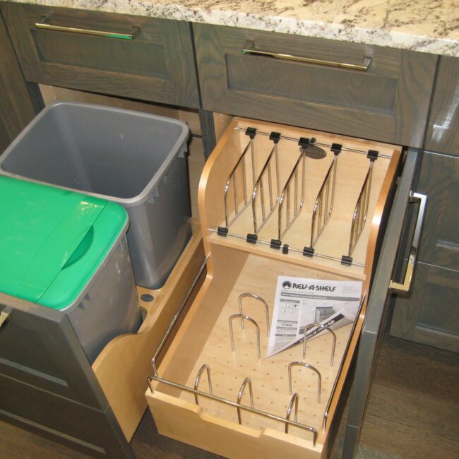 Kitchen Inserts and Pullouts – Hallmark Custom Cabinetry